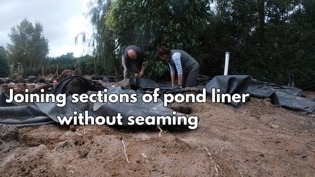 Joining Pond Liners Without Seaming – A Simpler Way to Expand Your Pond ...